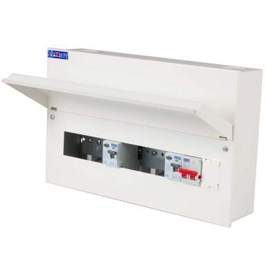 Proteus 6 + 6 Dual 63A Type A RCD Metal Clad Consumer Unit ...