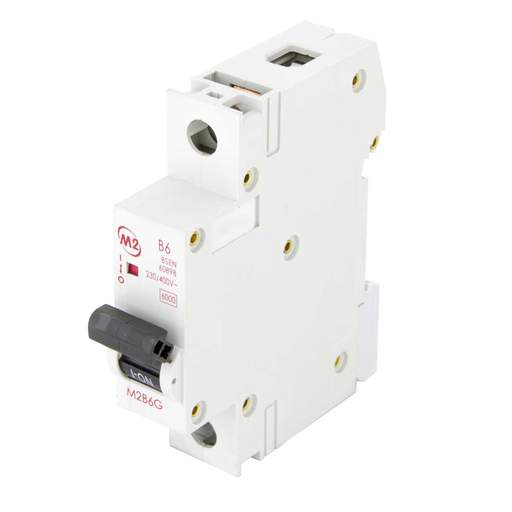 M2 6A Single Pole 6kA B Curve MCB (M2B6) | CEF