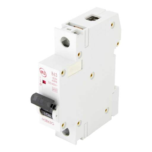 M2 63A Single Pole 6kA B Curve MCB (M2B63) | CEF