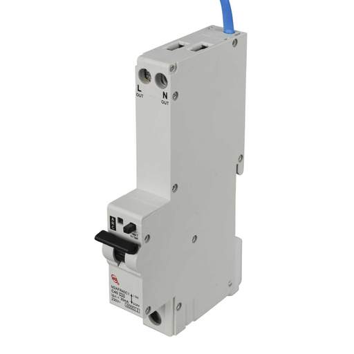 M2 40A Double Pole 1 Module C Curve 6kA 30mA Type A AFDD Combined RCBO (M2AFR40C1) | CEF