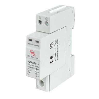 M2 40kA Single Module Type 2 Surge Protector (M2SPD/T2/1M) | CEF