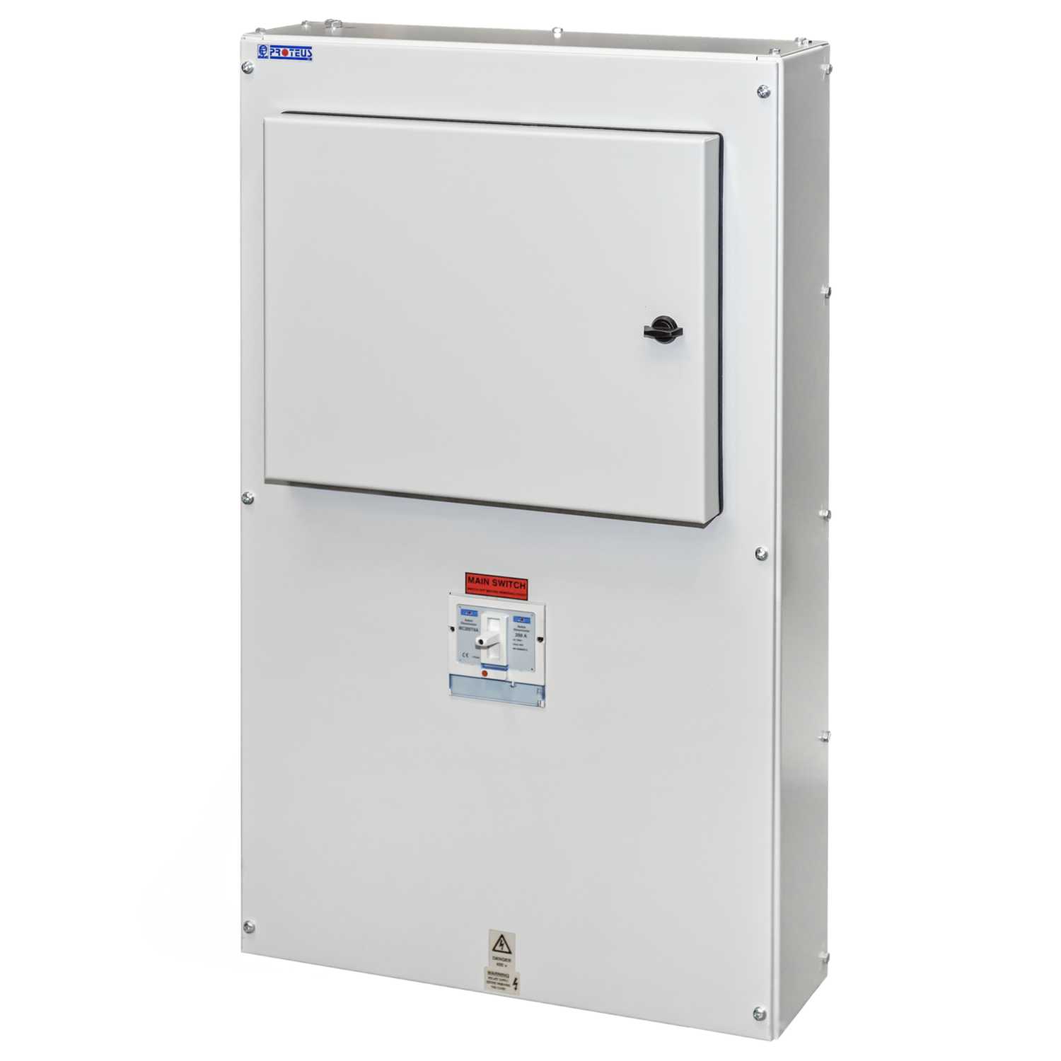Proteus 4 Way 200A TP+N Panelboard c/w 200A TP Switch Disconnector ...