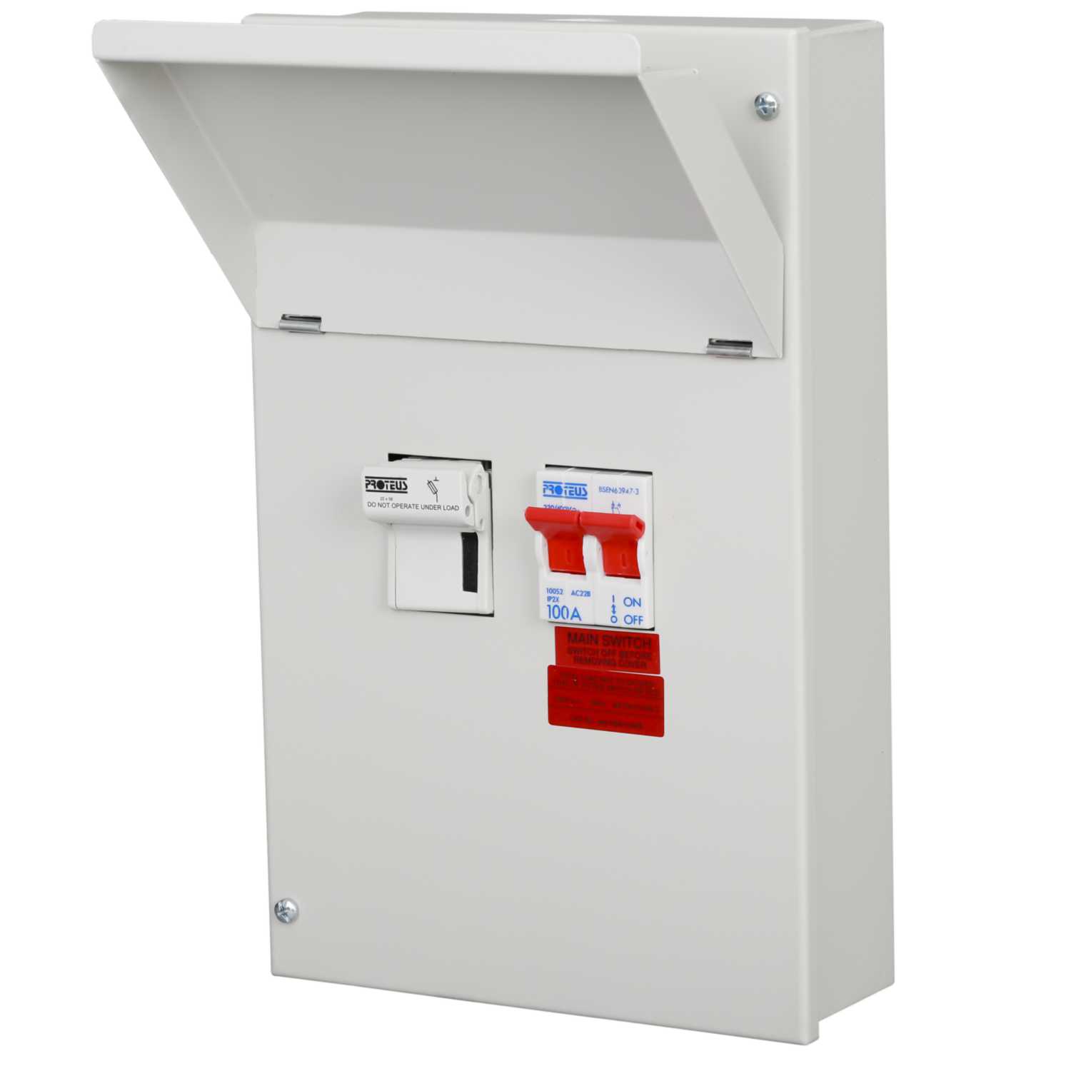 Proteus 80A SP+N Metal Switch Fuse (SF100/80) | CEF