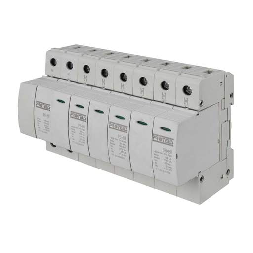 Proteus 100kA 8 Module 3 Pole and Neutral Type 1+2 Surge Protector (SPD ...