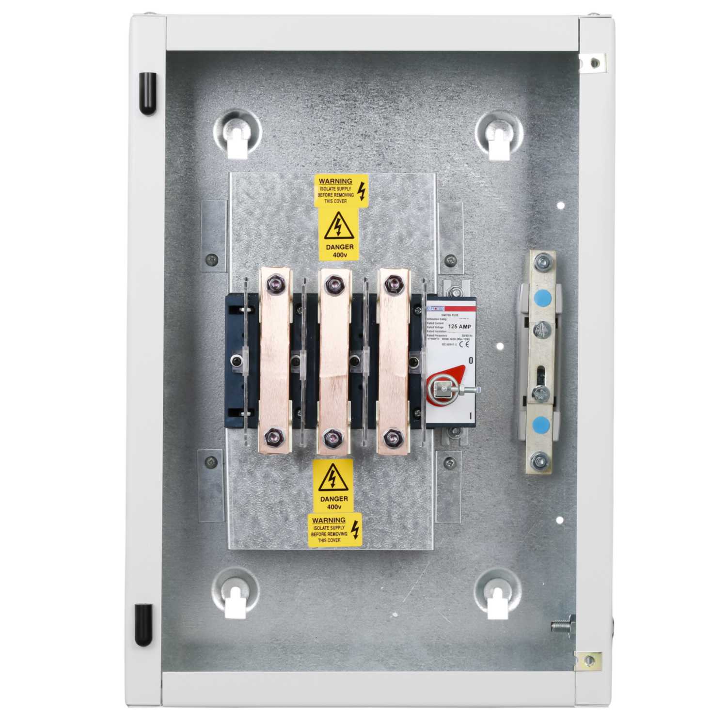 Proteus 125A TP+N Metal Isolator Switch Disconnector (U125S) | CEF