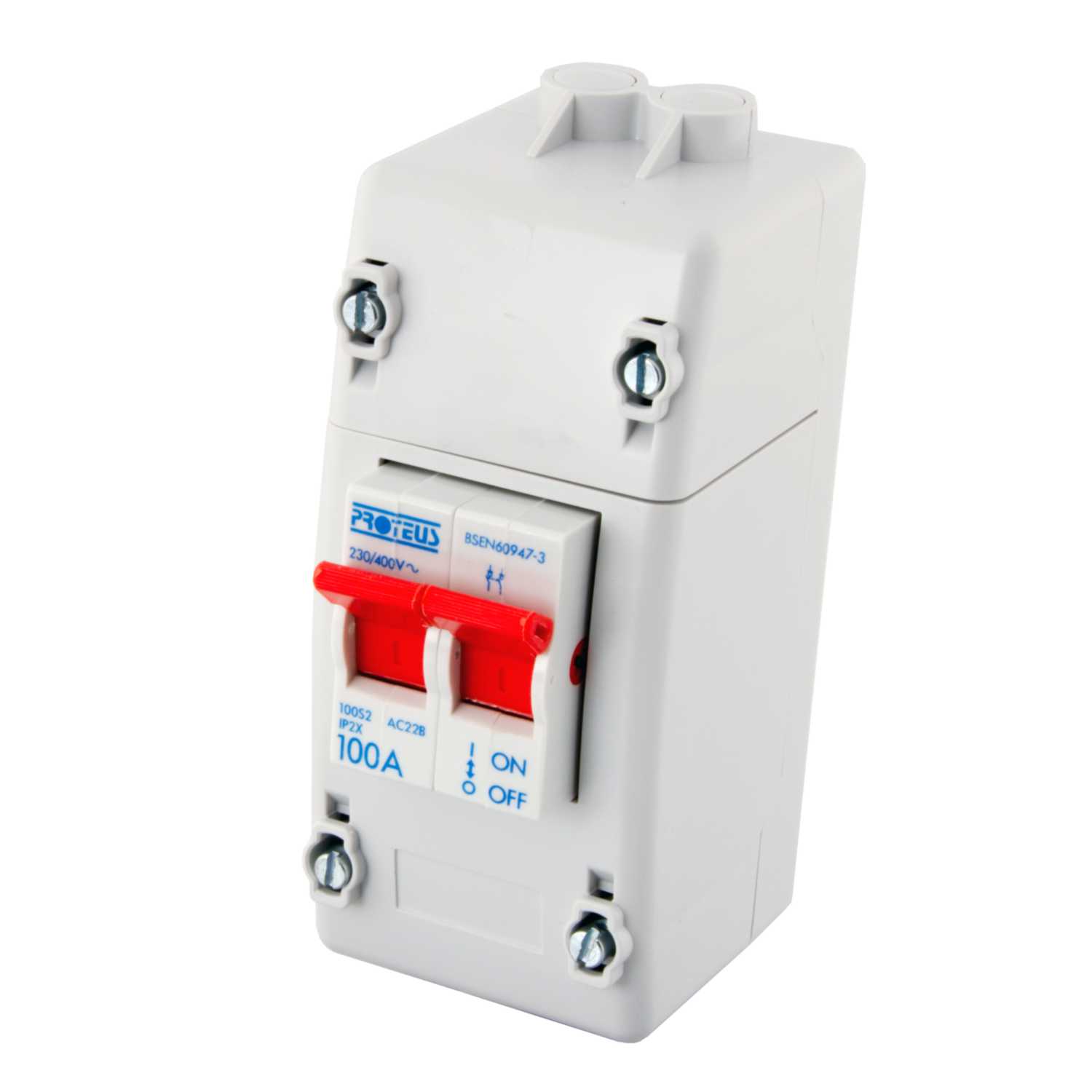 Proteus 100A DP Electricity Meter Isolator Switch (EMIS ECO) | CEF
