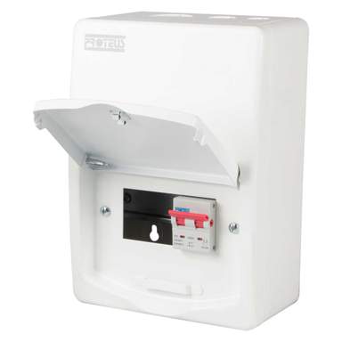 Proteus 2 Way 100A Isolator Incomer Metal Clad Consumer Unit (PMX2) | CEF