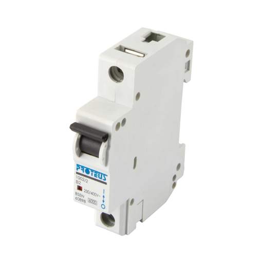 Proteus 2A Single Pole 10kA B Curve MCB (1002/2) | CEF