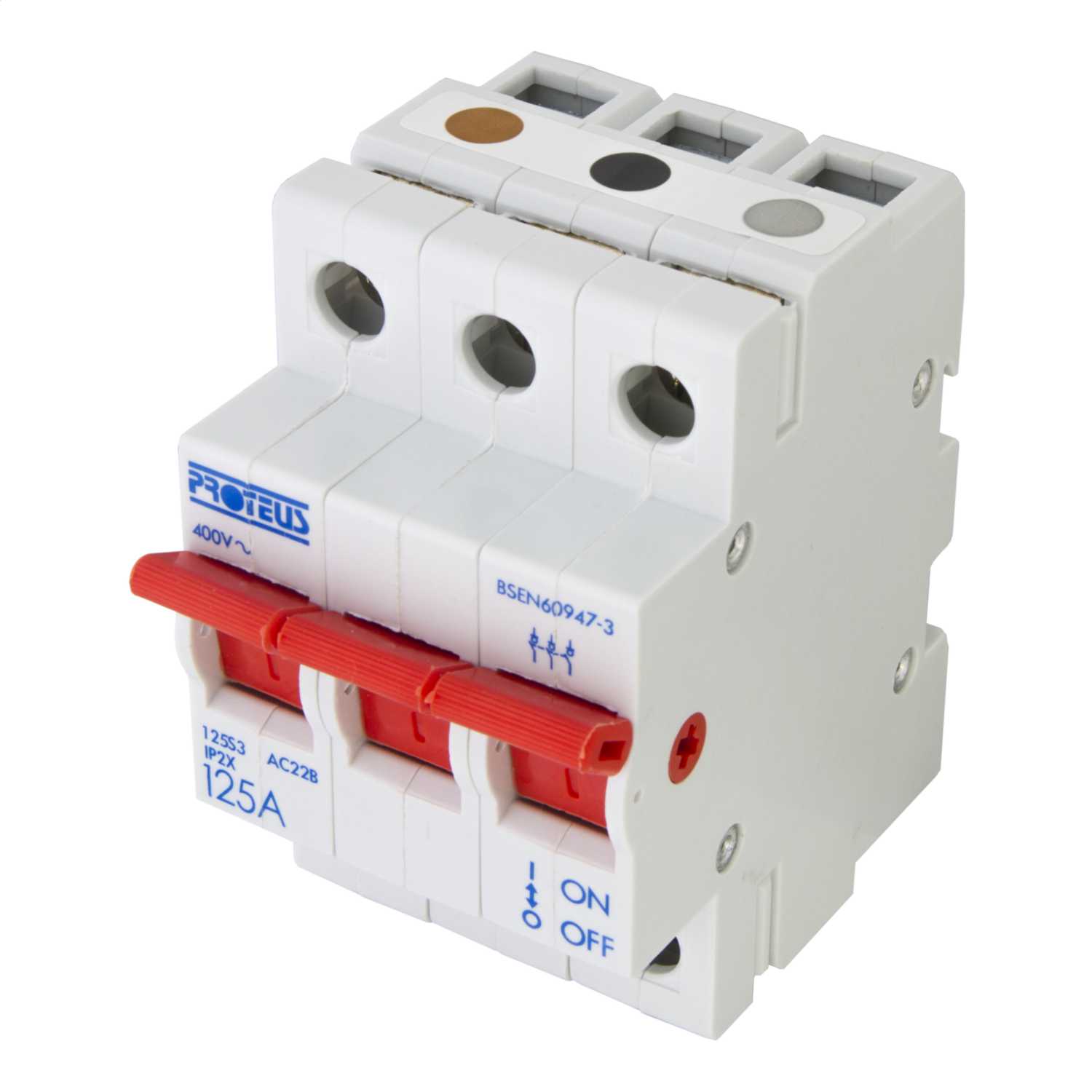 Proteus 125A TP Switch Disconnector Isolator (125S3) | CEF