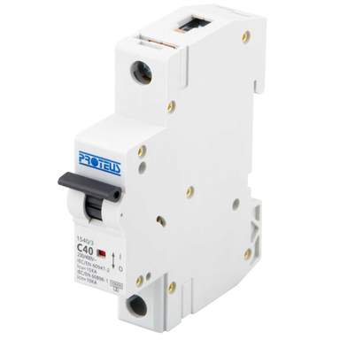 Proteus 40A Single Pole 15kA C Curve MCB (1540/3) | CEF
