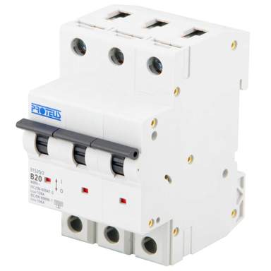 Proteus 20A Triple Pole 15kA B Curve MCB (31520/2) | CEF