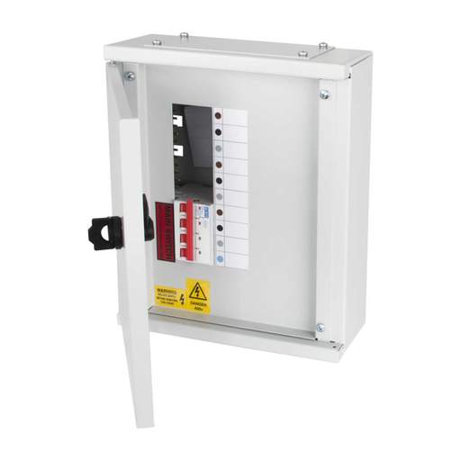 Proteus 2 Way TP+N Type B Vertical Distribution Board 100A Incomer ...