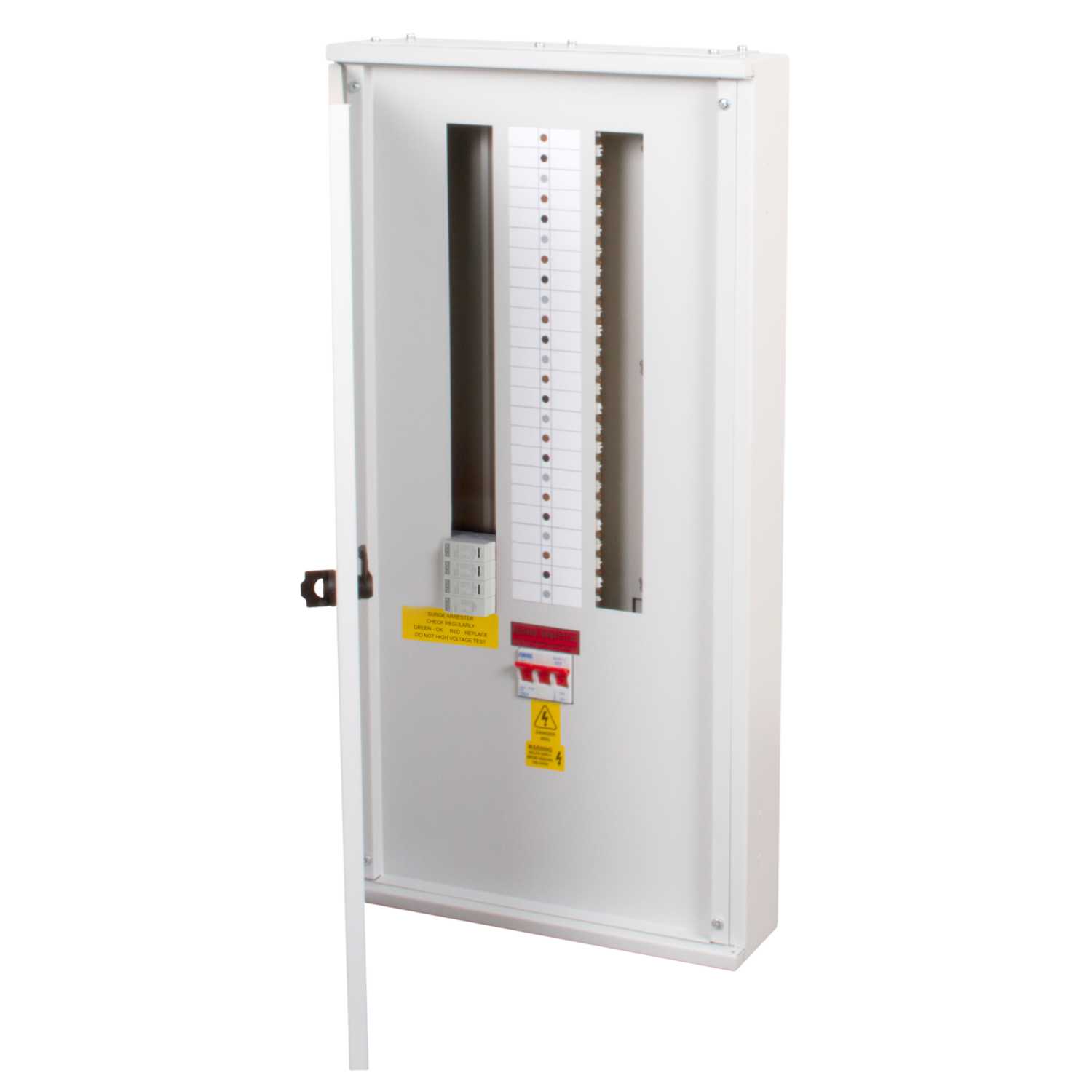 Proteus 15 Way TP+N Distribution Board with 125A Incomer and Type 2 SPD ...