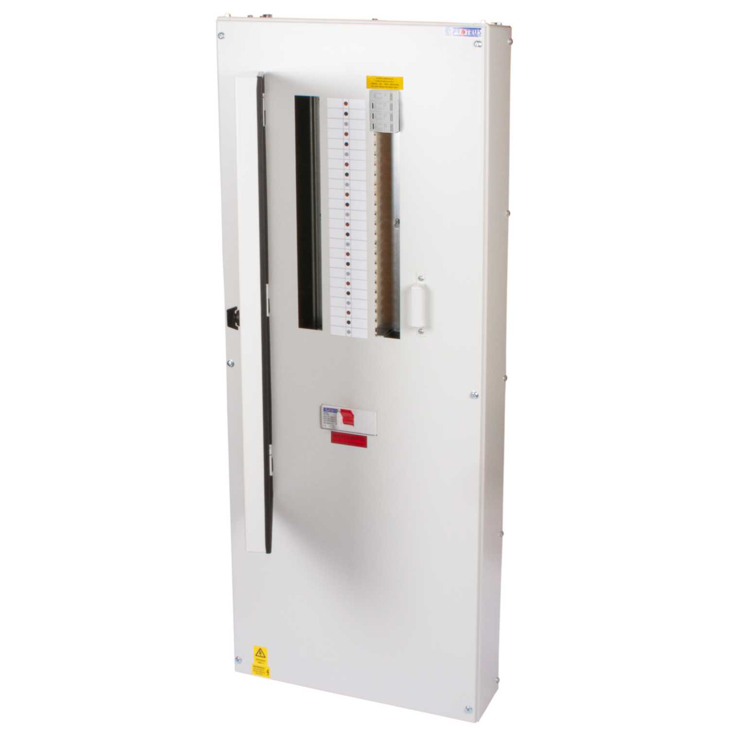 Proteus 15 Way TP+N Distribution Board with 250A Incomer and Type 1+2 ...