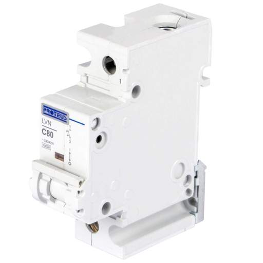 Proteus 80A Single Pole 10kA C Curve MCB (CB080S/C) | CEF