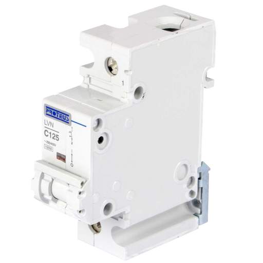 Proteus 125A Single Pole 10kA C Curve MCB (CB125S/C) | CEF