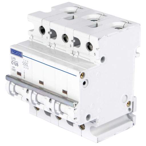 Proteus 125A Triple Pole 10kA C Curve MCB (CB125T/C) | CEF