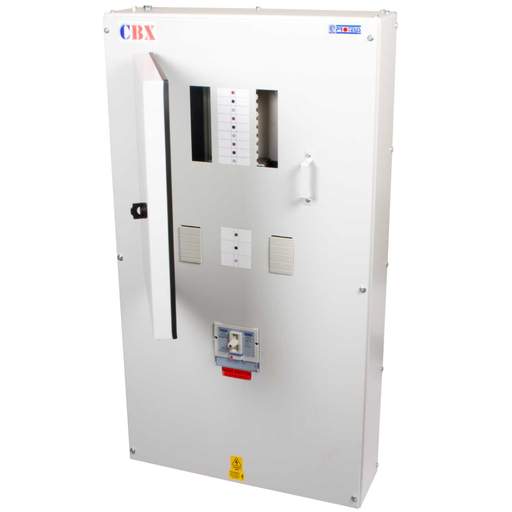 Proteus 6 + 2 Way TP+N MCB Combination Board with 200A MCCB Incomer ...