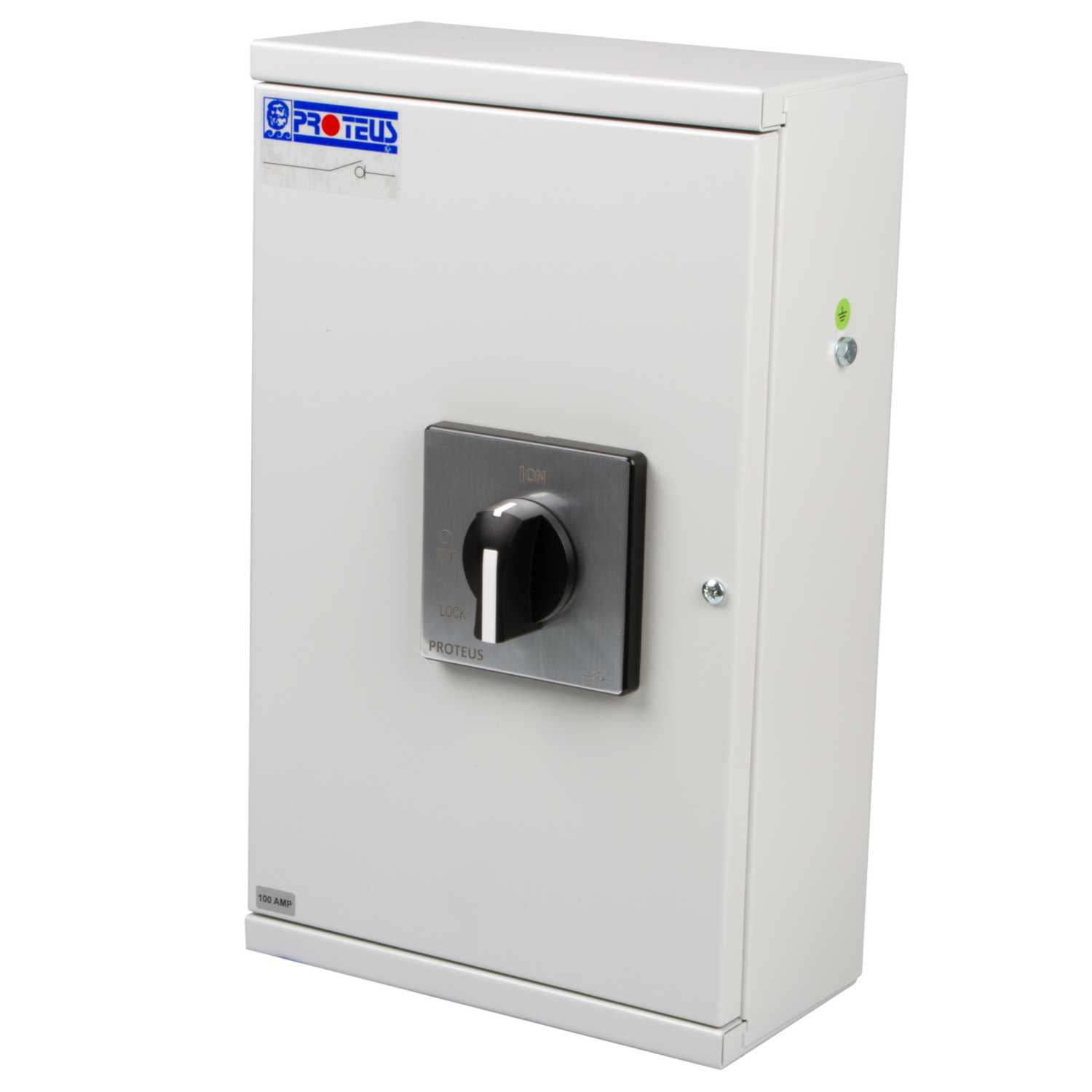 Proteus Euro 100A TP+N Metal Isolator Switch Disconnector (E100TN) | CEF