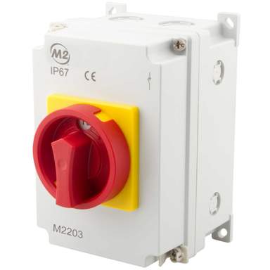 M2 20A 3 Pole Rotary Isolator Switch IP67 (M2203) | CEF