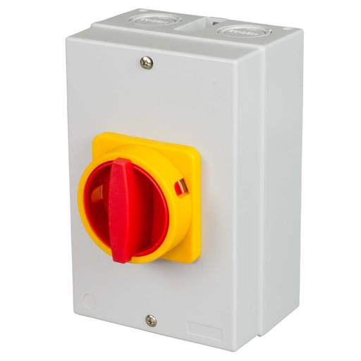 Proteus 63A 3 Pole Madeley Range Enclosed Rotary Isolator IP65 (M63T) | CEF