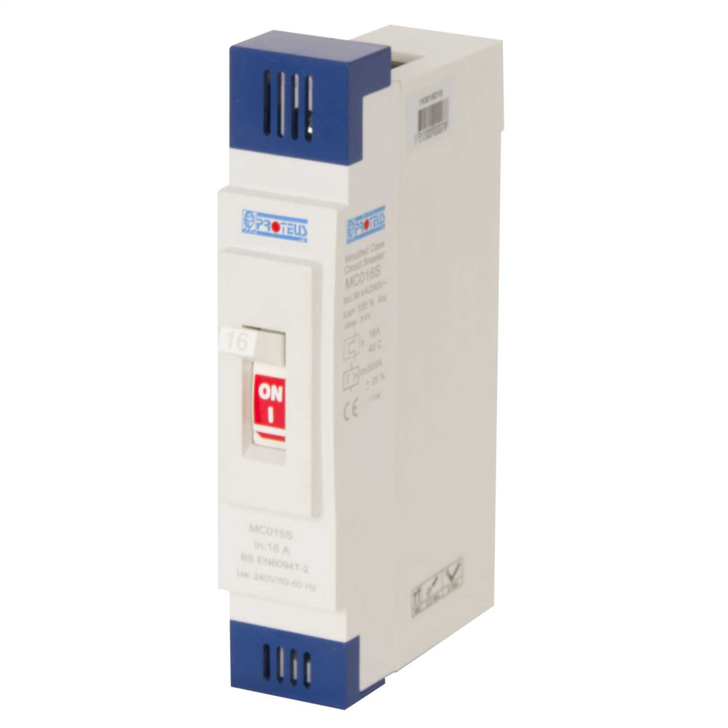 Proteus 16A Single Pole 36kA MCCB (MC016S) | CEF