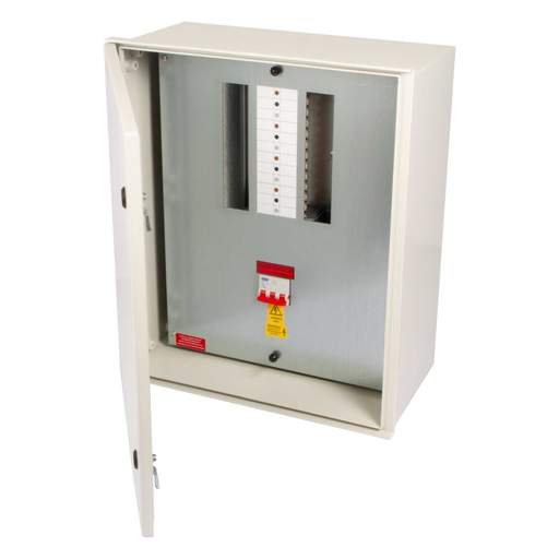 Proteus 8 Way 125A TP+N Type B Distribution Board with 100A Incomer ...