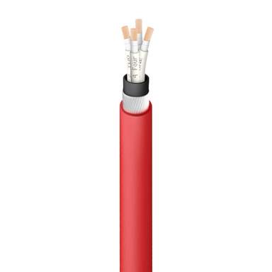 Prysmian 2.5mm² FP500 Fire Cable 4C Red (Cut Length Sold By The Mtr ...