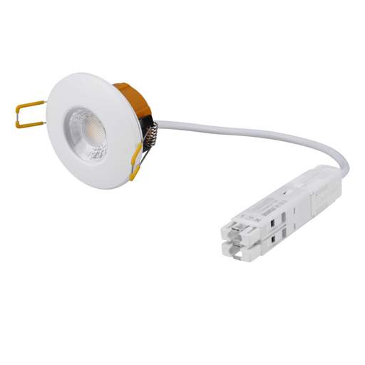 Quickwire Ricoman 6W LED Fire Rated Colour Selectable Dimmable ...
