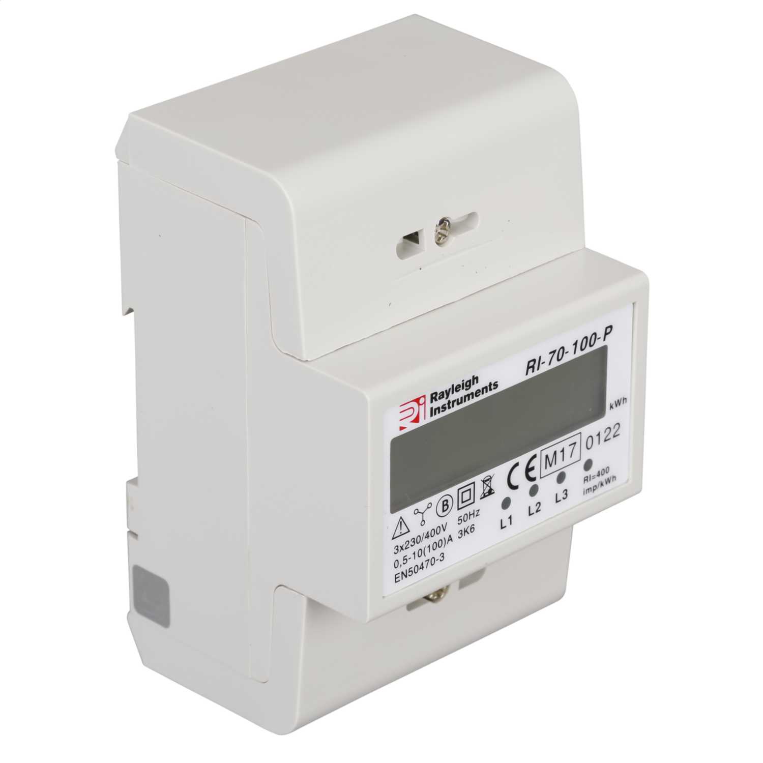 Rayleigh 100A 3 Phase MID Certified Kilowatt Hour Active Energy Meter ...