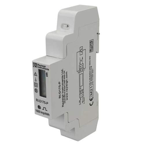 Rayleigh 45A Single Phase MID Certified Energy Meter Pulsed (05200520 ...
