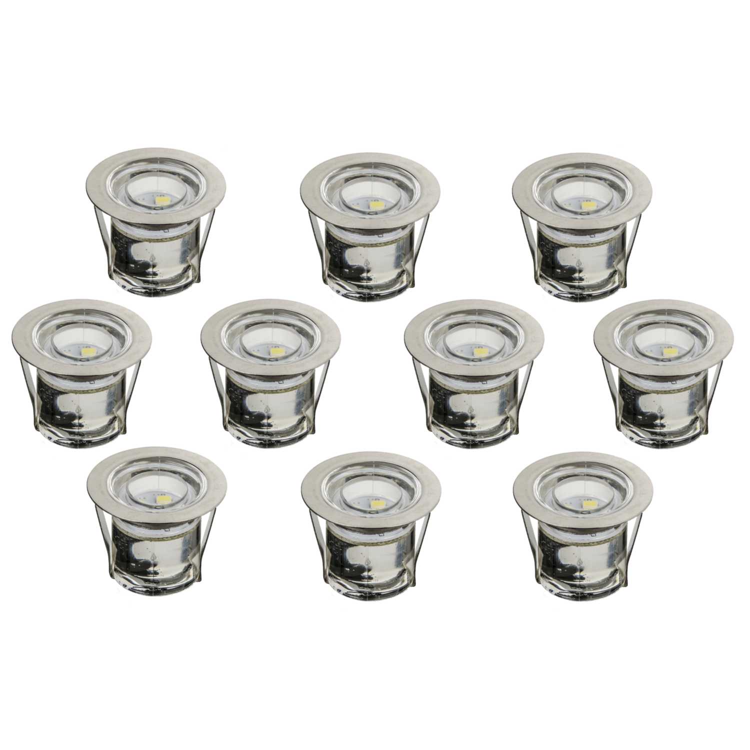 Robus VITA 3.6W LED IP68 Decking Kit White (Pack of 10) (R3LED10S-01) | CEF