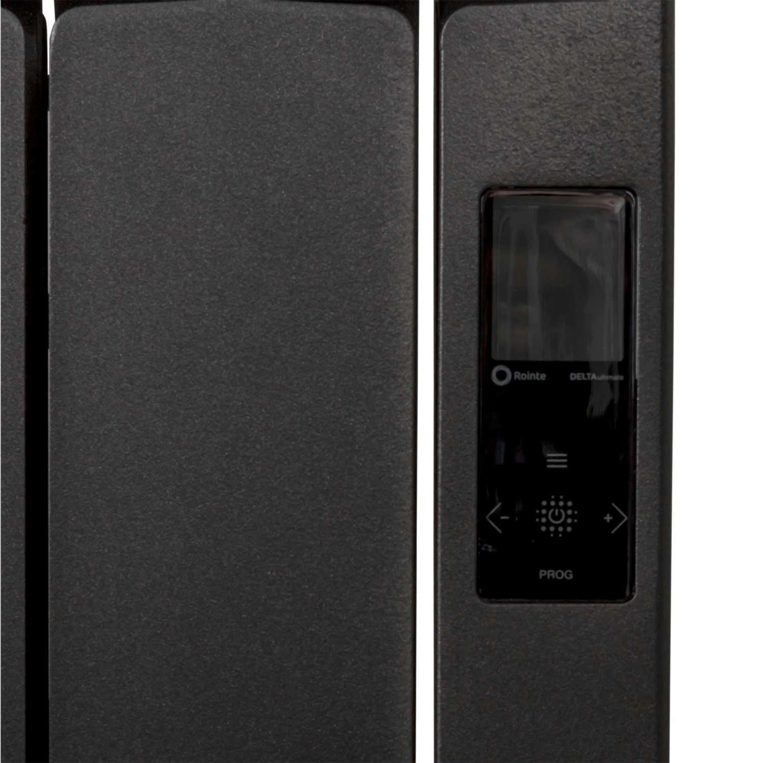 Rointe 1.21kW D Series Electric Radiator Wi-Fi Enabled Graphite ...