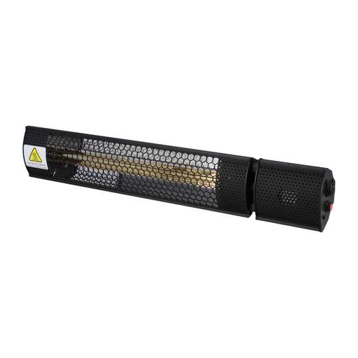 Rointe Sahara 2kW Wall Mounted Short Wave Infrared Heater Black ...