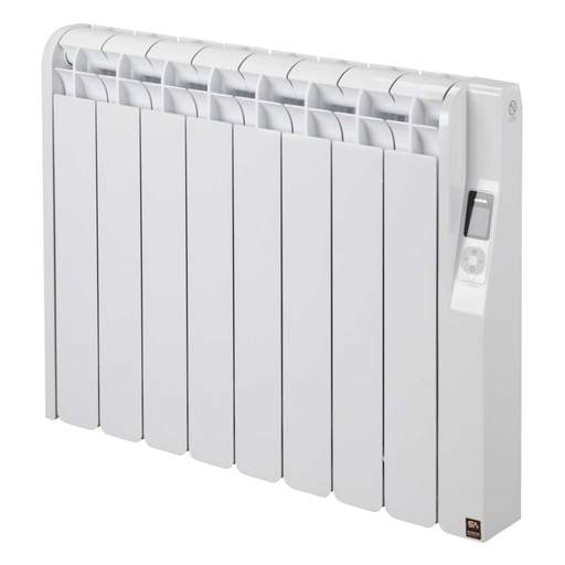 Rointe 1.2kW 8 Element Kyros Low Consumption Wi-Fi Electric Radiator ...
