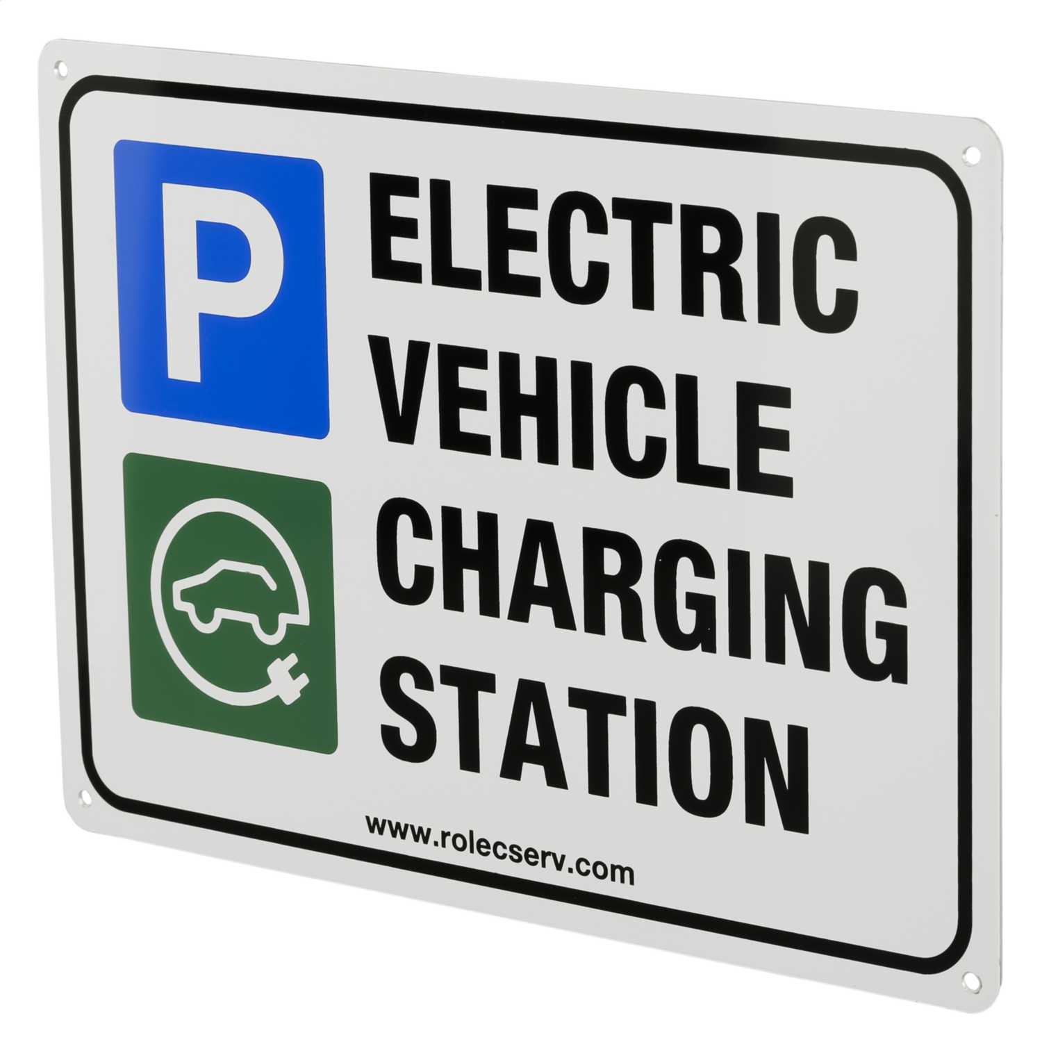 Rolec EV A5 Aluminium Electric Vehicle Charging Station Sign (EVPS0020 ...