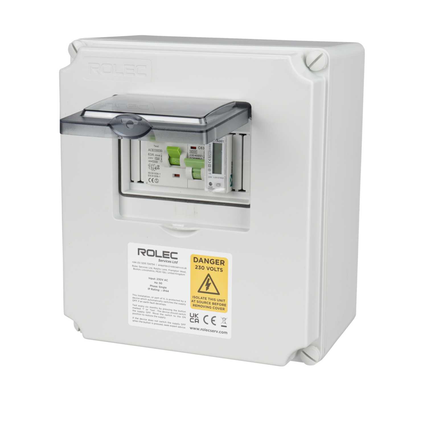 Rolec LSDC 63A Metered Direct Connection Unit (LSDC0130) | CEF