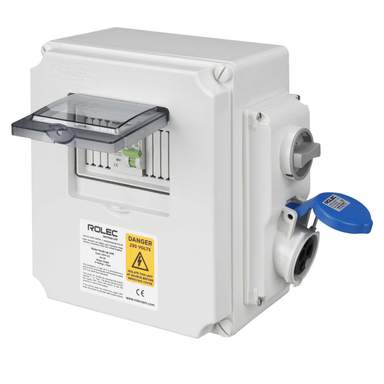 Rolec LSHU 16A Interlocked 1 Way Caravan Hook Up Point (LSHU0010) | CEF