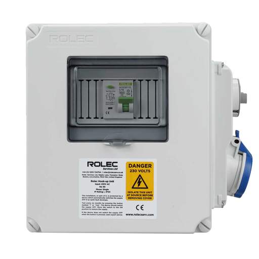 Rolec LSHU 16A Interlocked 1 Way Caravan Hook Up Point (LSHU0010) | CEF
