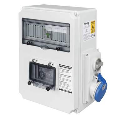 Rolec LSHU 32A Interlocked 1 Way Smartcard Metered Caravan Hook Up ...