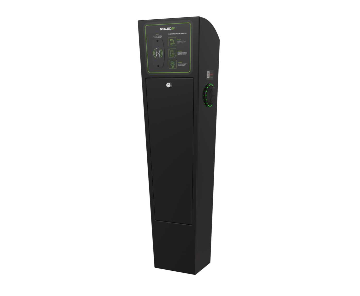 Rolec EV AutoCharge Smart EV Charging Pedestal 22kW 2 x Type 2 Sockets ...