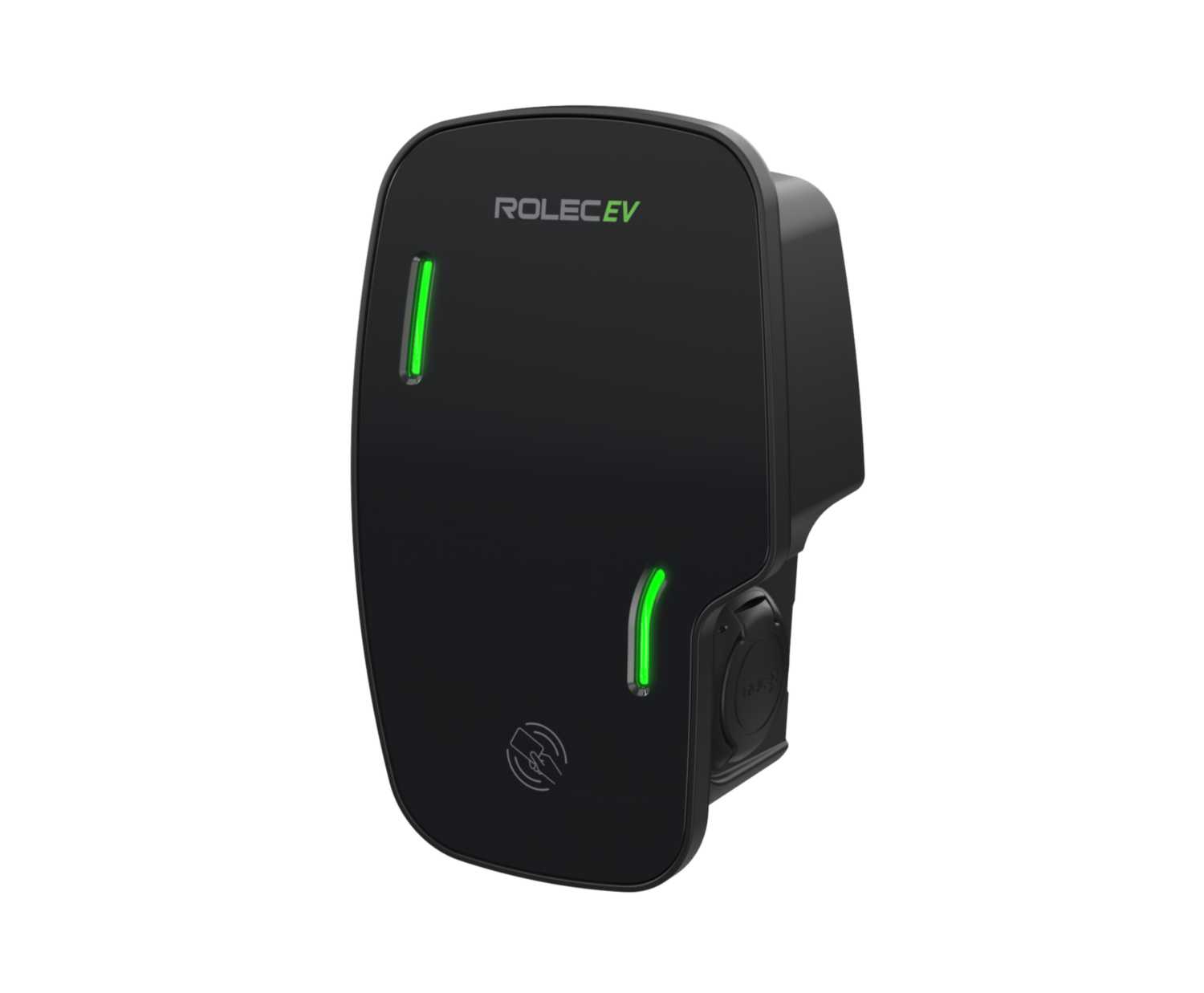 Rolec EV Zura Smart EV Charger 7.4kW 2 x Type 2 Sockets Black ...