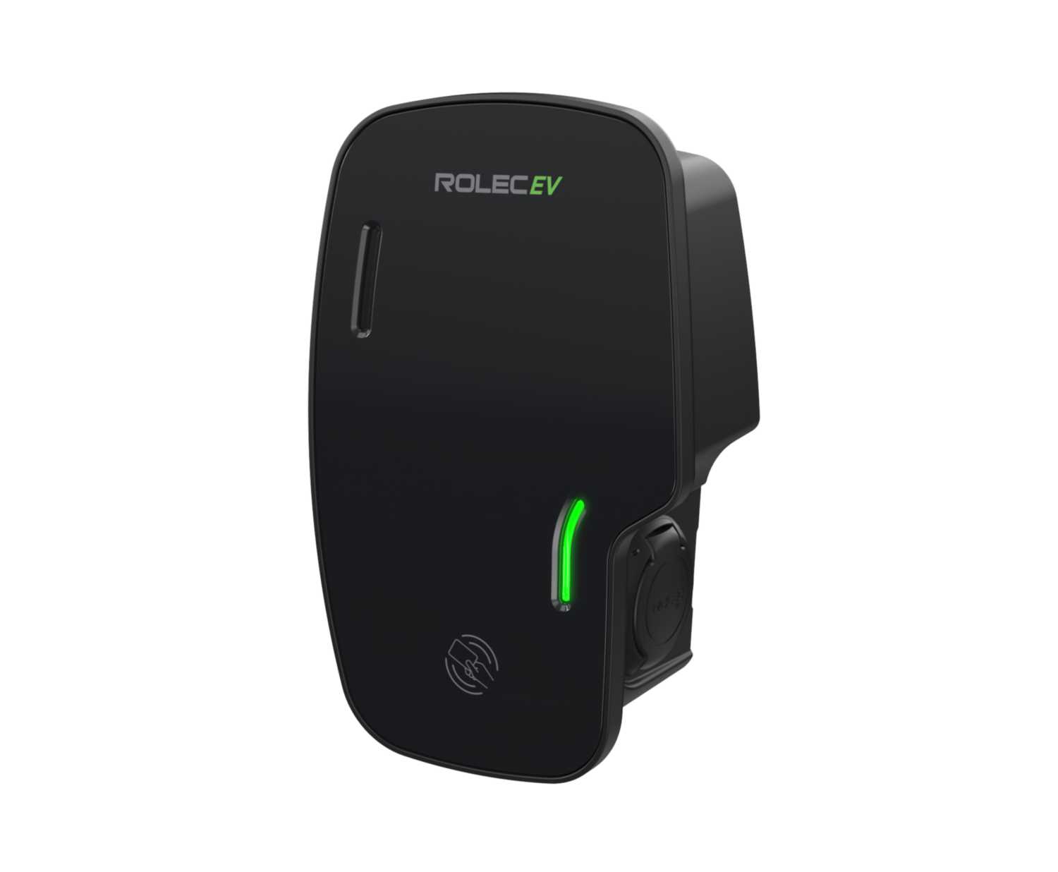 Rolec EV Zura Smart EV Charger 22kW 1 x Type 2 Socket Black (ROLEC3046B ...
