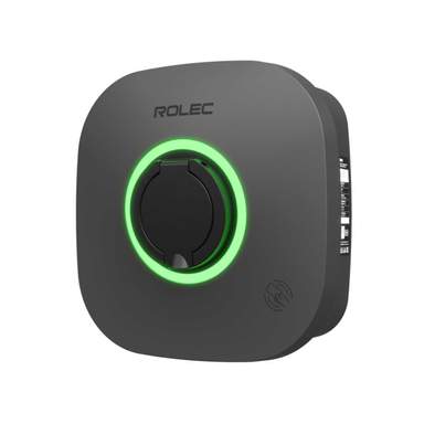 Rolec EV Evo Smart EV Charger 7.4kW 1 x Type 2 Socket Grey (ROLEC5011 ...