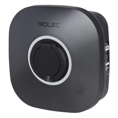 Rolec EV Evo Smart EV Charger 22kW 1 x Type 2 Socket Grey (ROLEC5013) | CEF