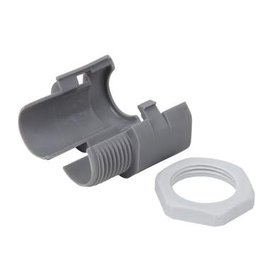 Ronbar 16mm Polypropylene Flexible Conduit Gland Grey (Sold in 1's) (PVF16G) | CEF