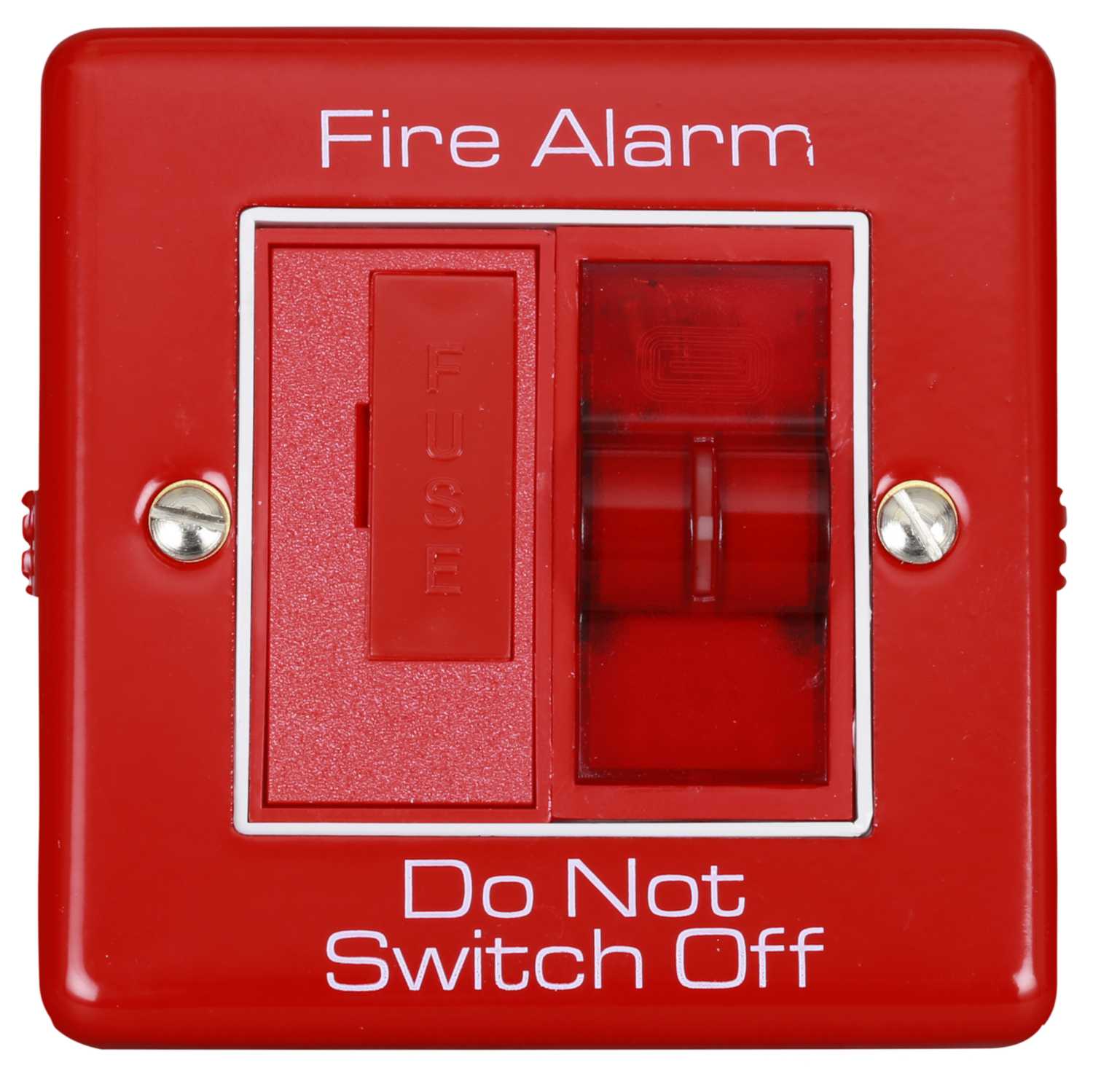 RPP Easy Clip 3A Key Switch Fused Connection Unit with Neon Metal Clad ...