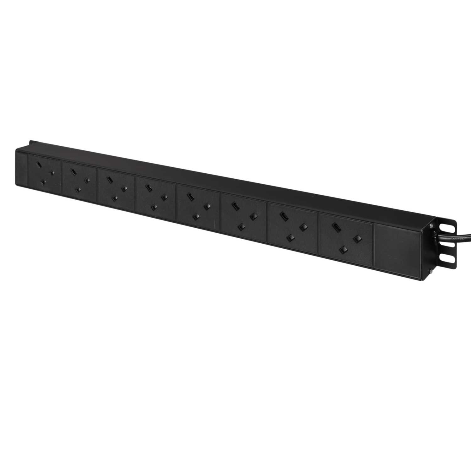 RPP 8 Way Angled Left Vertical Rack Mounted PDU (XAL8) | CEF