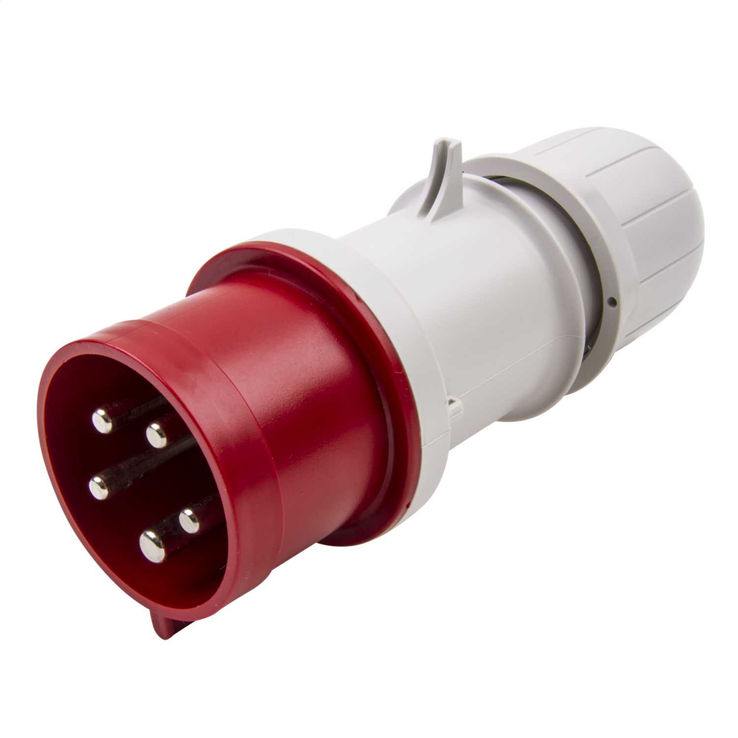 Scame OPTIMA F 32A 3P+N+E 415V Plug IP44 Red (213.3237F) | CEF