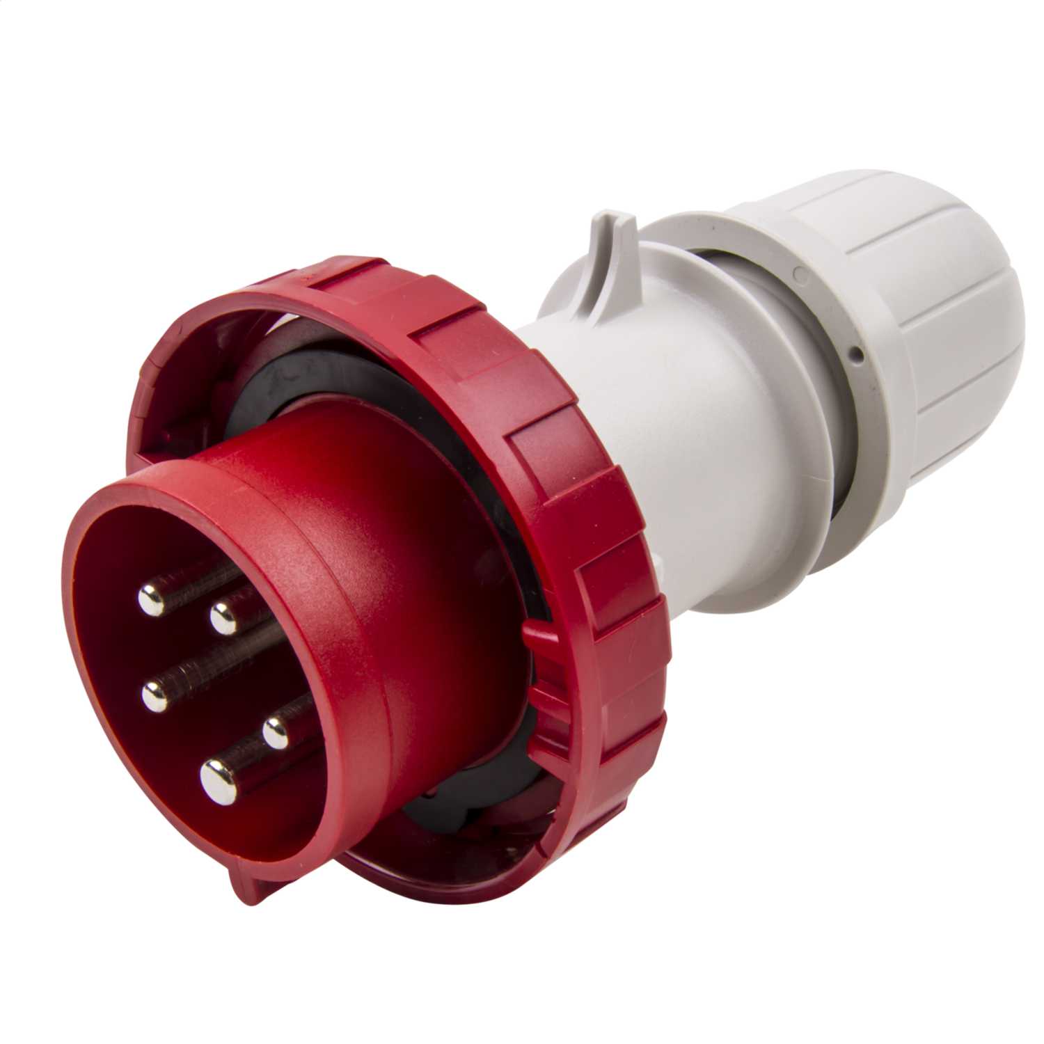 Scame OPTIMA 16A 3P+N+E 415V Plug IP67 Red (218.1637) | CEF